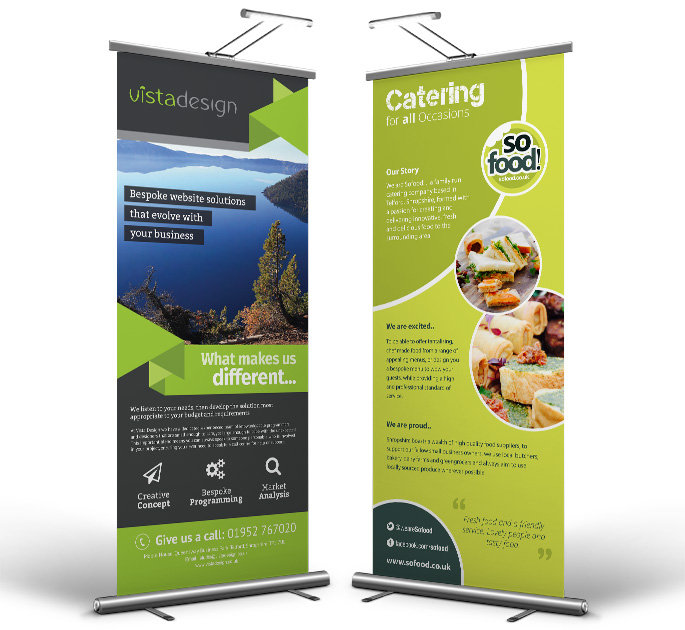 Exhibition Banners | Branding Packaging Design Telford Shropshire